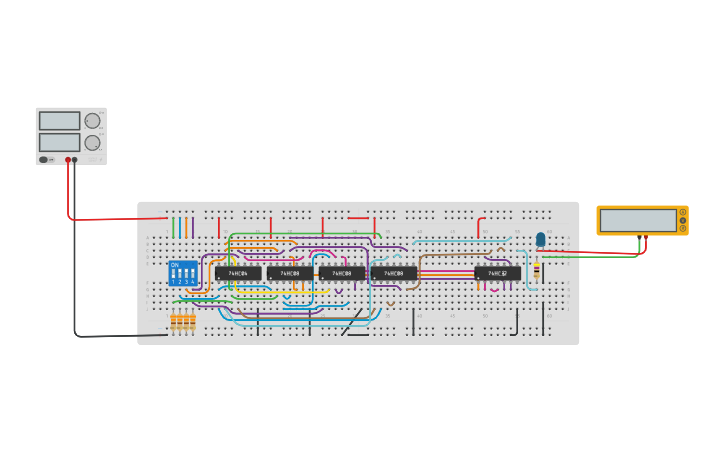 Circuit design Practica 5 - Tinkercad