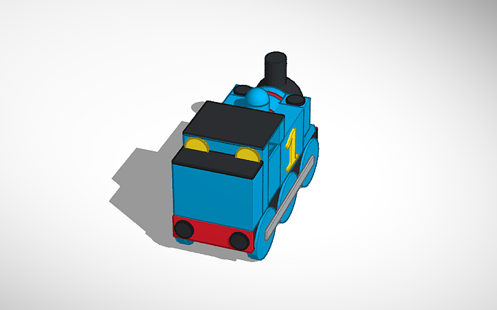 3D design Thomas (Thomas and friends) - Tinkercad