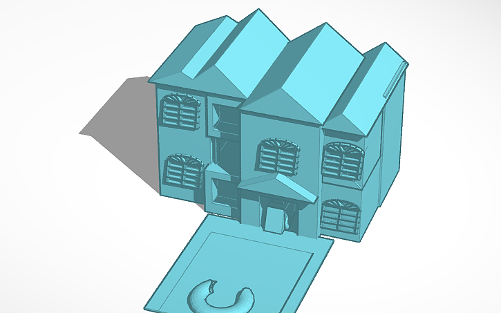 3D design Mansion | Tinkercad
