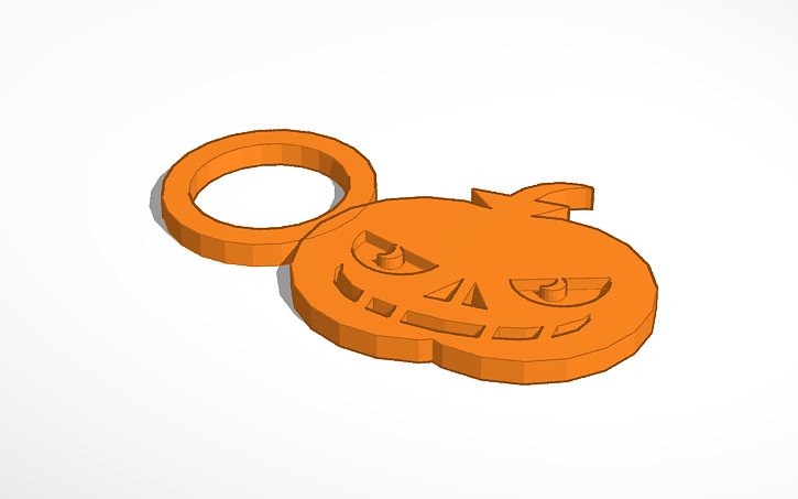 3D design pompoen #coderdojo - Tinkercad