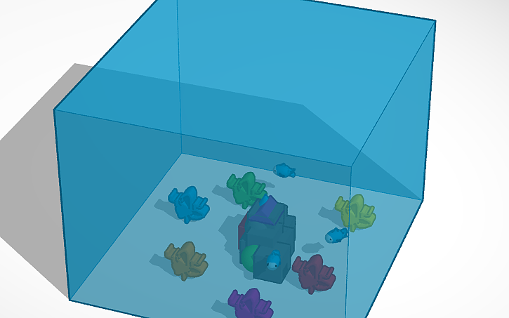 3D design coral reef - Tinkercad