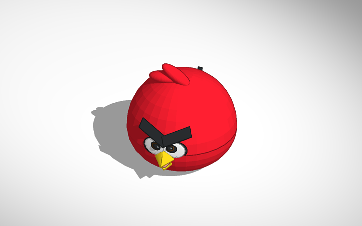 3D design Copy of Angry Birds | Tinkercad