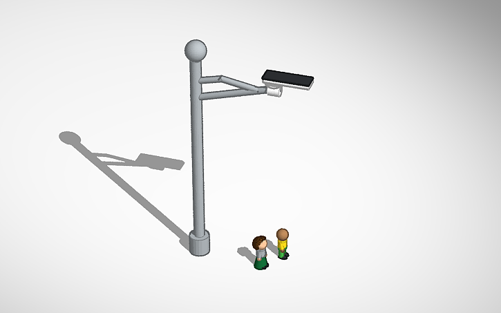 3D design Post Design 2 - Tinkercad