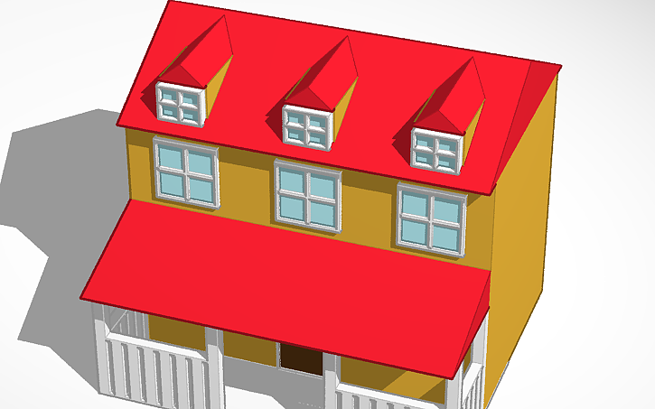 3D design home design 4 - Tinkercad