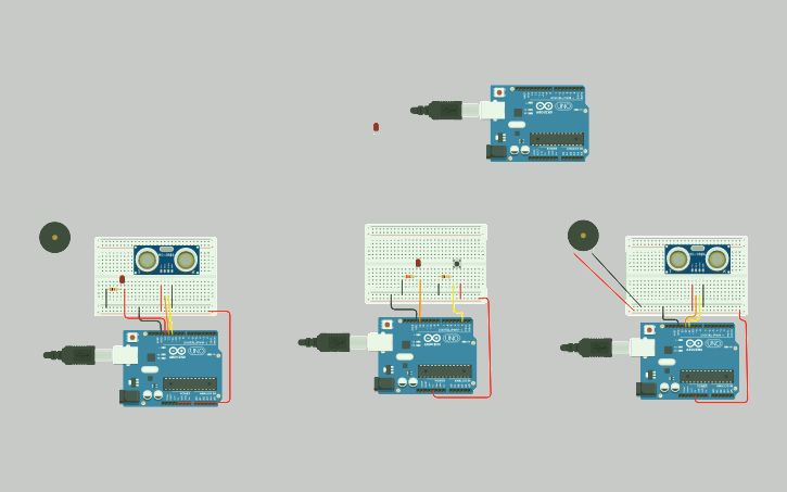 Circuit design Actividades programacion | Tinkercad