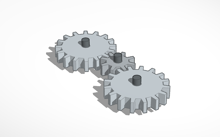3D design Engrenage - Tinkercad
