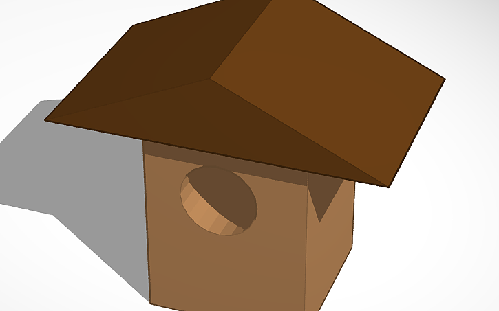 3D design Bird House - Tinkercad