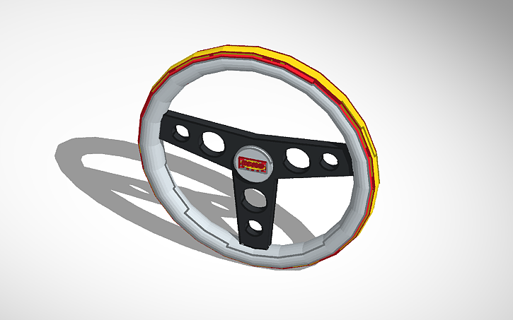 3D design Eiko Type 1 GT steering wheel C - Tinkercad