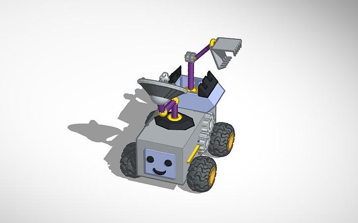 3D design Lunar Rover | Tinkercad