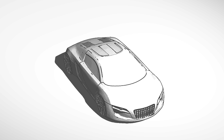 3d Design Car Tinkercad