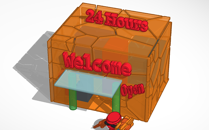 3D design Convenience store | Tinkercad