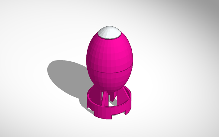 3D design Fallout mini nuke toy - Tinkercad