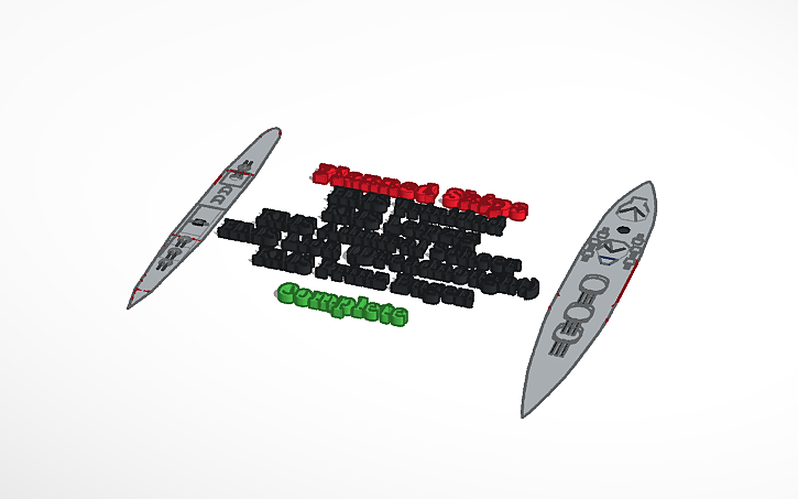 3d Design Upcoming Ships Tinkercad