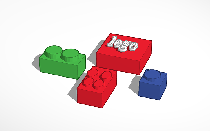3D design Peça de Lego | Tinkercad