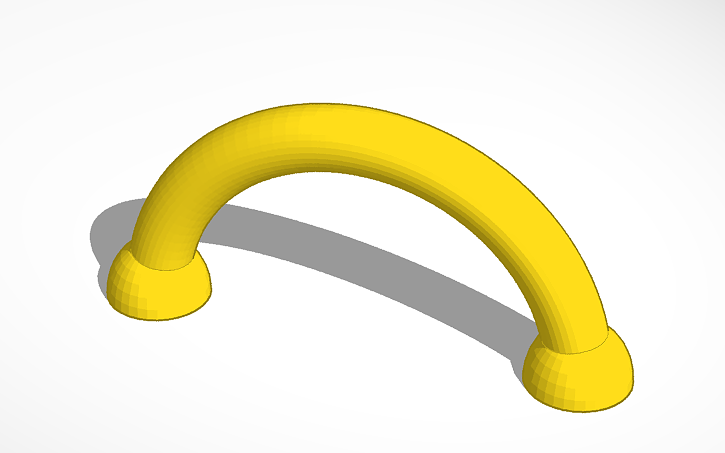 3D design Handle - Tinkercad