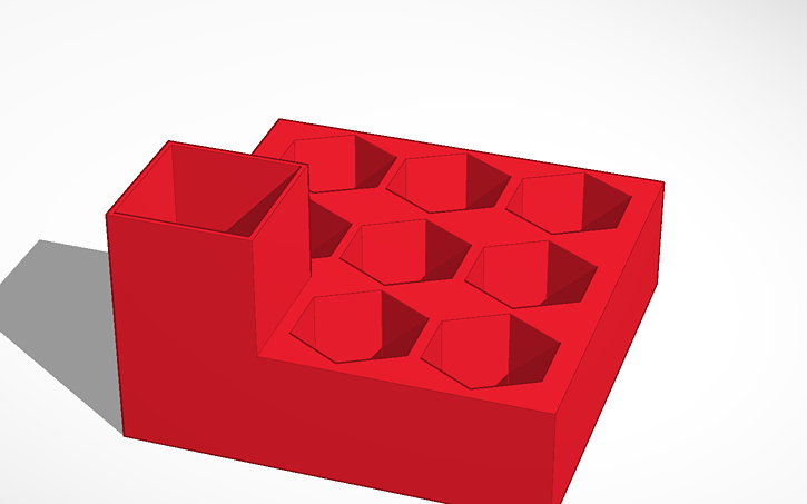 3d-design-trivial-pursuit-snl-edition-token-case-insert-tinkercad