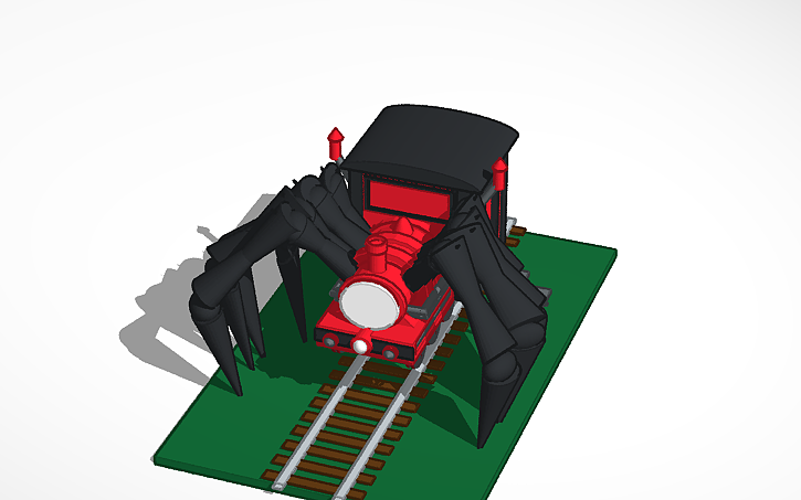 3D design Choo-Choo Charles - Tinkercad