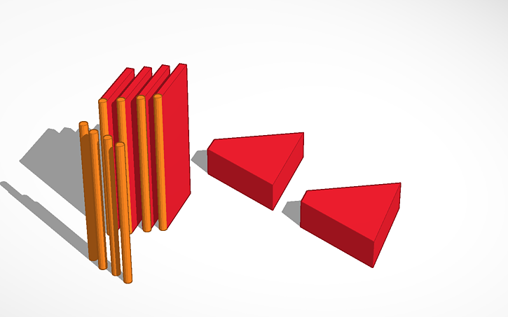 3D design Breadboard component lead bending guide - Tinkercad