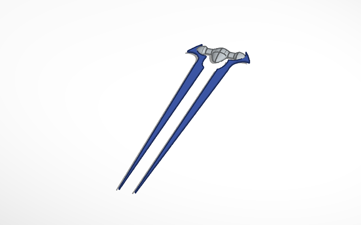 3D design halo energy sword | Tinkercad