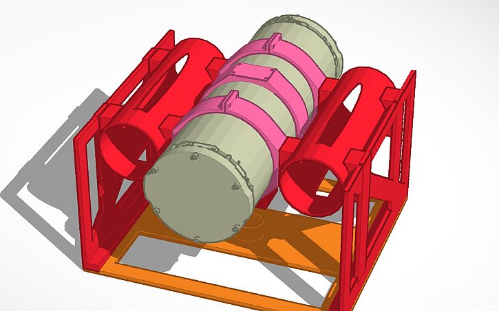 3D design ROV mk1 | Tinkercad