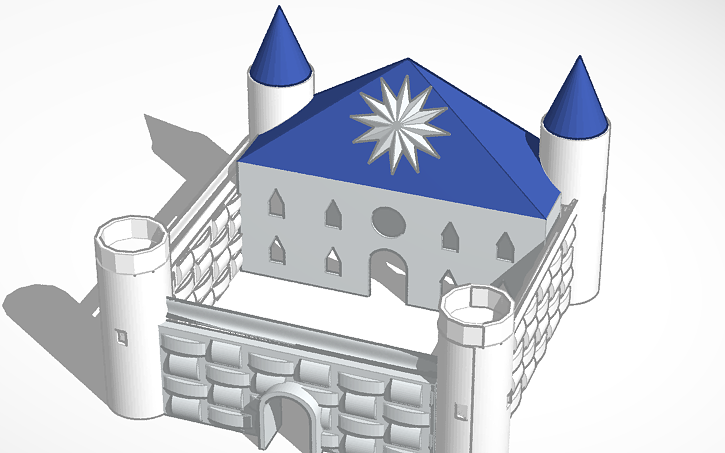 3D design castle Tech Shop | Tinkercad