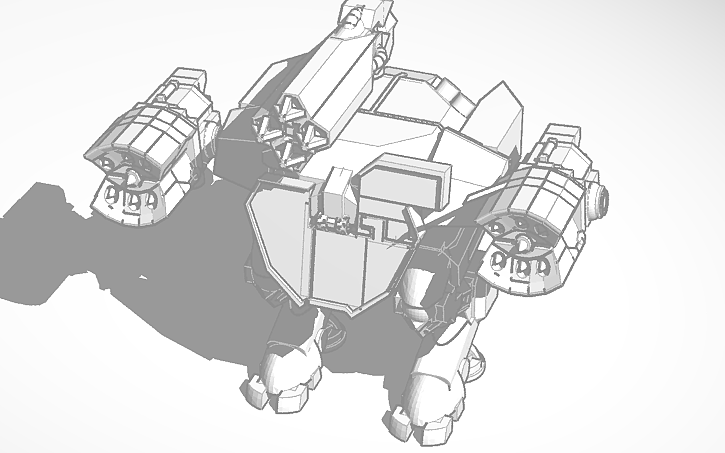 3D design War robots | Tinkercad