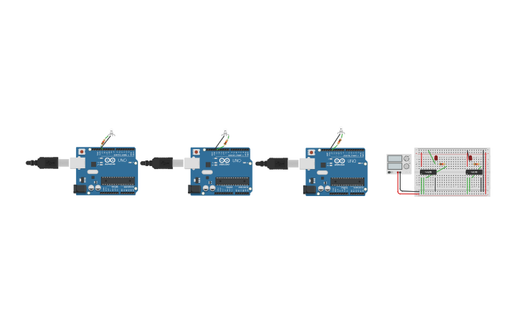Circuit design logic gate - Tinkercad