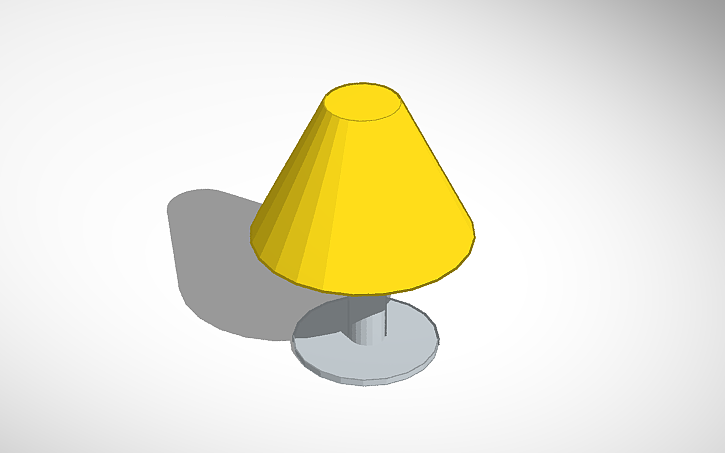 3D design Lamp - Tinkercad