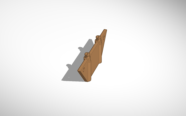 3D design base snap 2 - Tinkercad