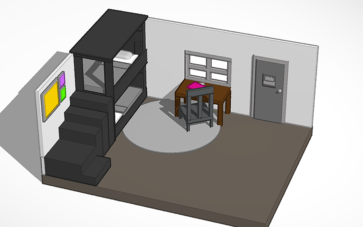 3D design Room - Sia - Tinkercad