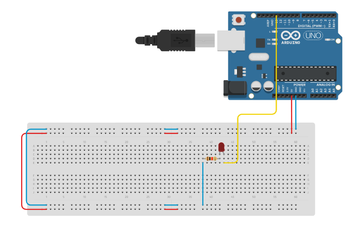 Circuit Design Arduino Blink Led Tinkercad 9947
