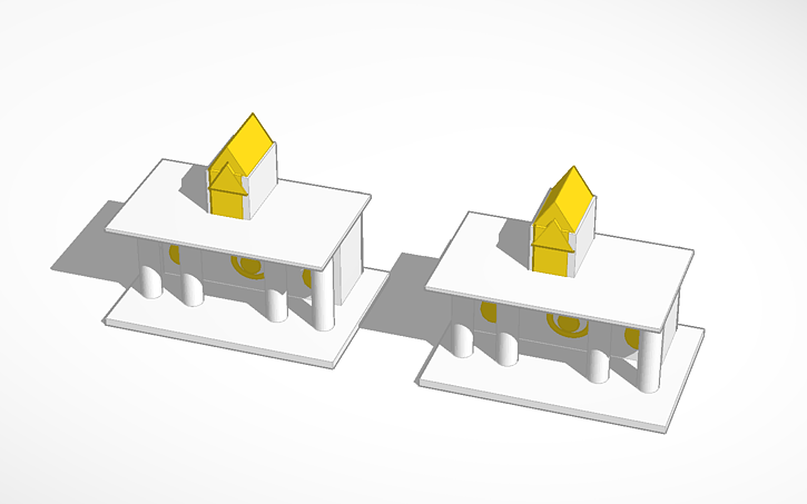 3D design Old St Josephs church side altars | Tinkercad