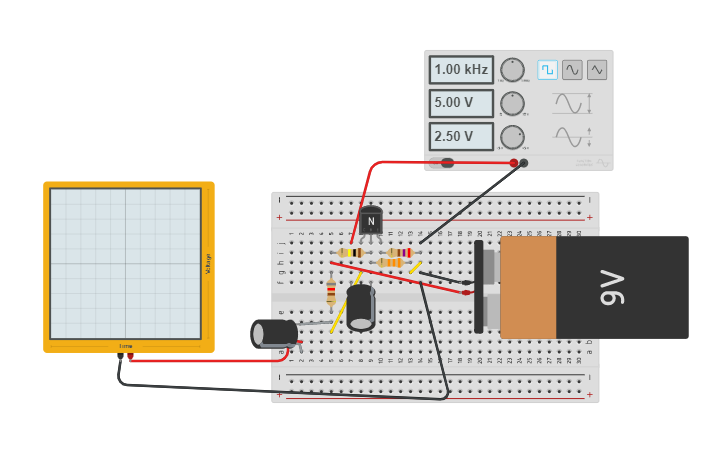 Circuit design Litar 3 | Tinkercad