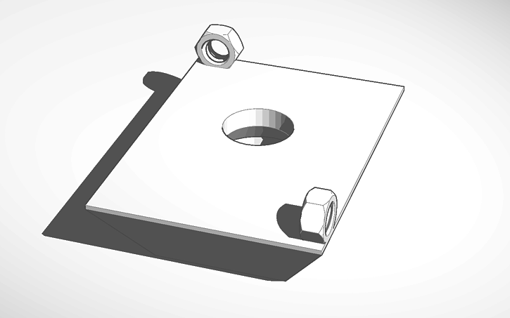 3D design Adjustable iPad Microscope Adapter - Tinkercad