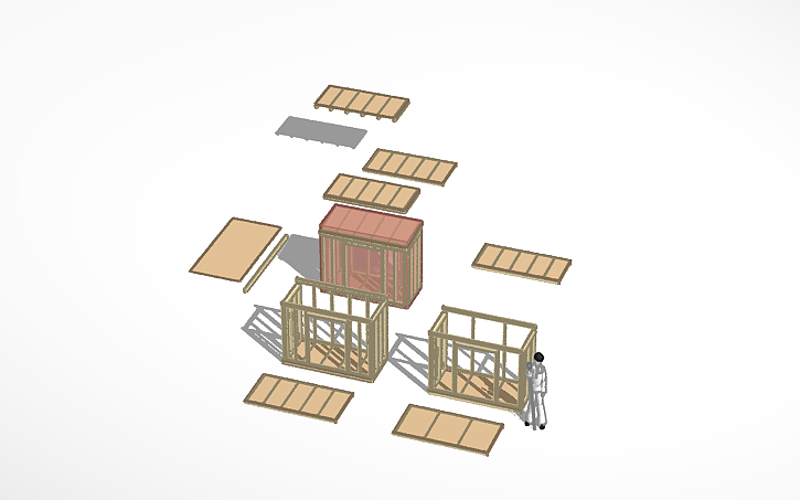 3D design Shed | Tinkercad