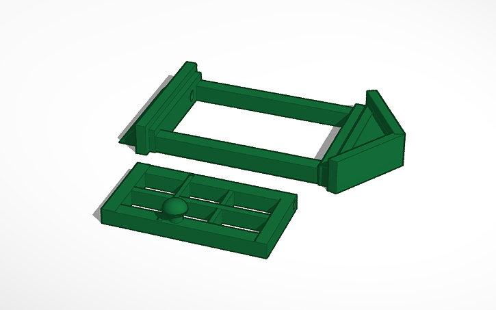 3D design Hinged Window - Tinkercad