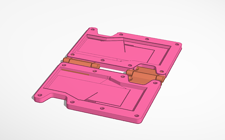 3D design wallet - Tinkercad