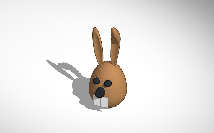 3D design Bunny - Tinkercad