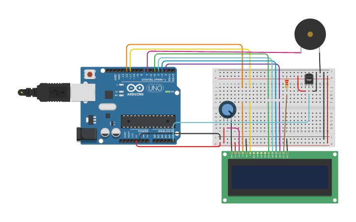 Circuit design sensor | Tinkercad