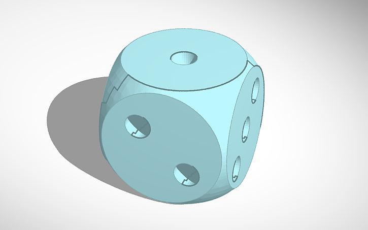 3D design Rolling Dice | Tinkercad