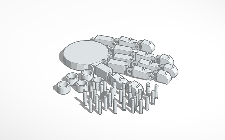 3d Design Prosthetic Hand Tinkercad