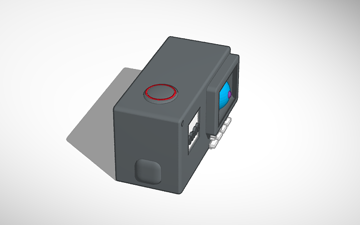 3D design go pro - Tinkercad