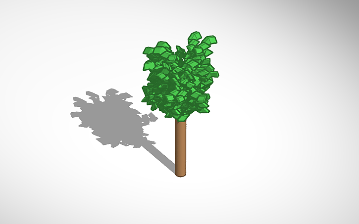 3D design BUSH - Tinkercad