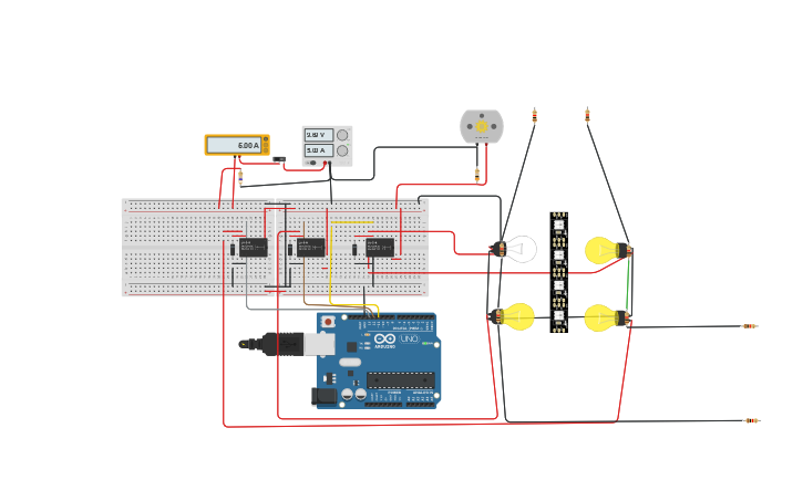 Circuit design NASA Space Challenge - Prototype | Tinkercad