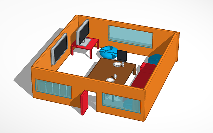3D design house | Tinkercad