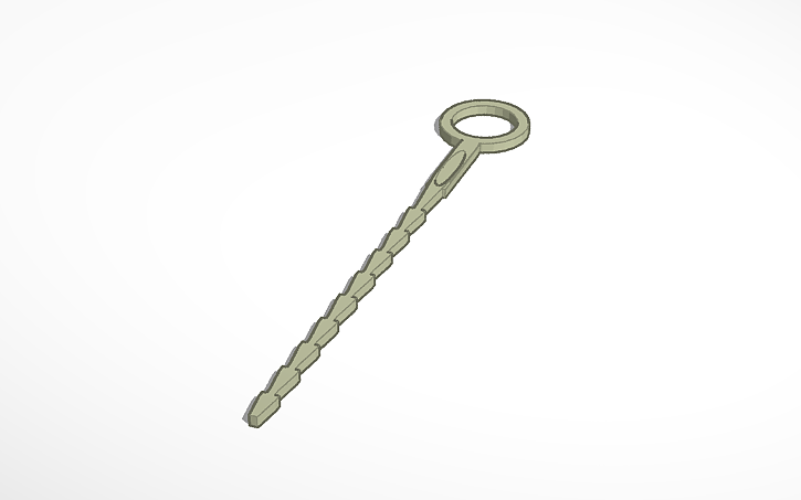 3D design plug hole cleaner | Tinkercad