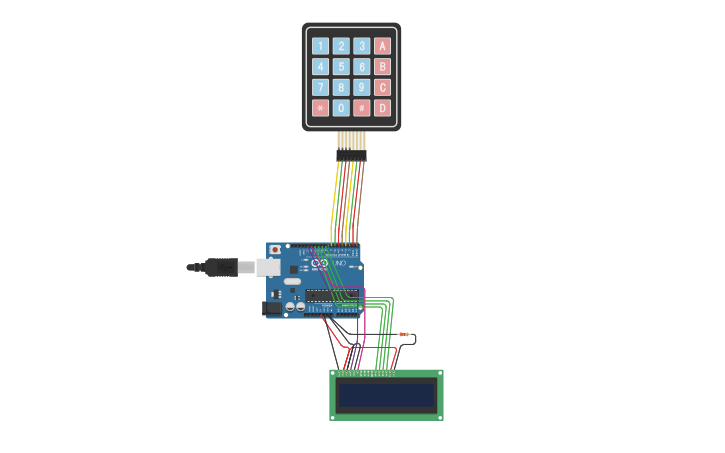 Circuit Design Copy Of Calculator Tinkercad