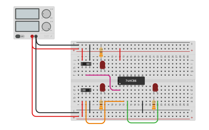 Circuit design SORELDI-atividade 6 - Tinkercad