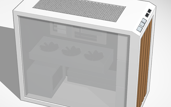 3D design PC Build - Tinkercad