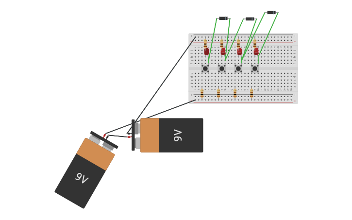 Circuit design Magic Battery - Tinkercad
